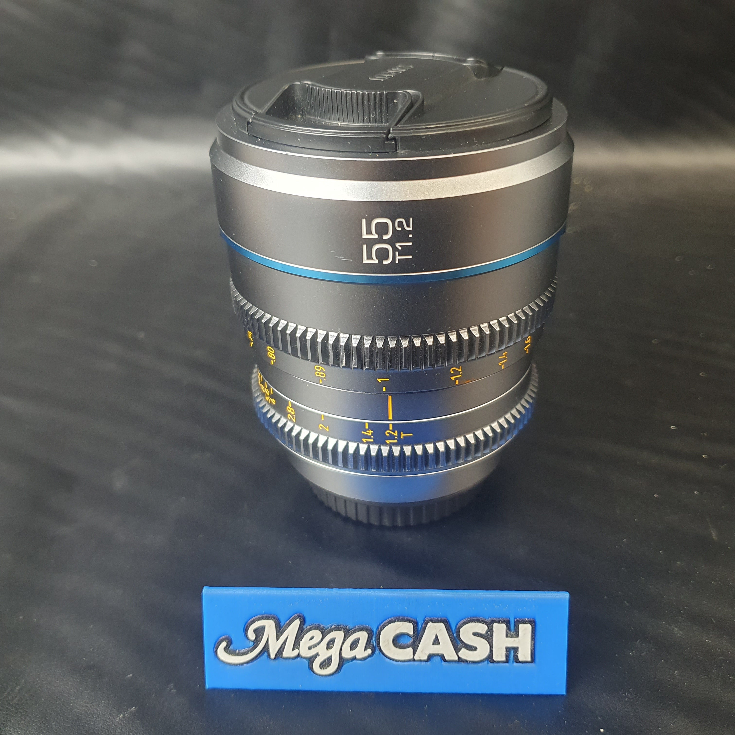 Sirui Night Walker 55mm T1.2 S35 Cine Lens (E-Mount, Silver) - Camera