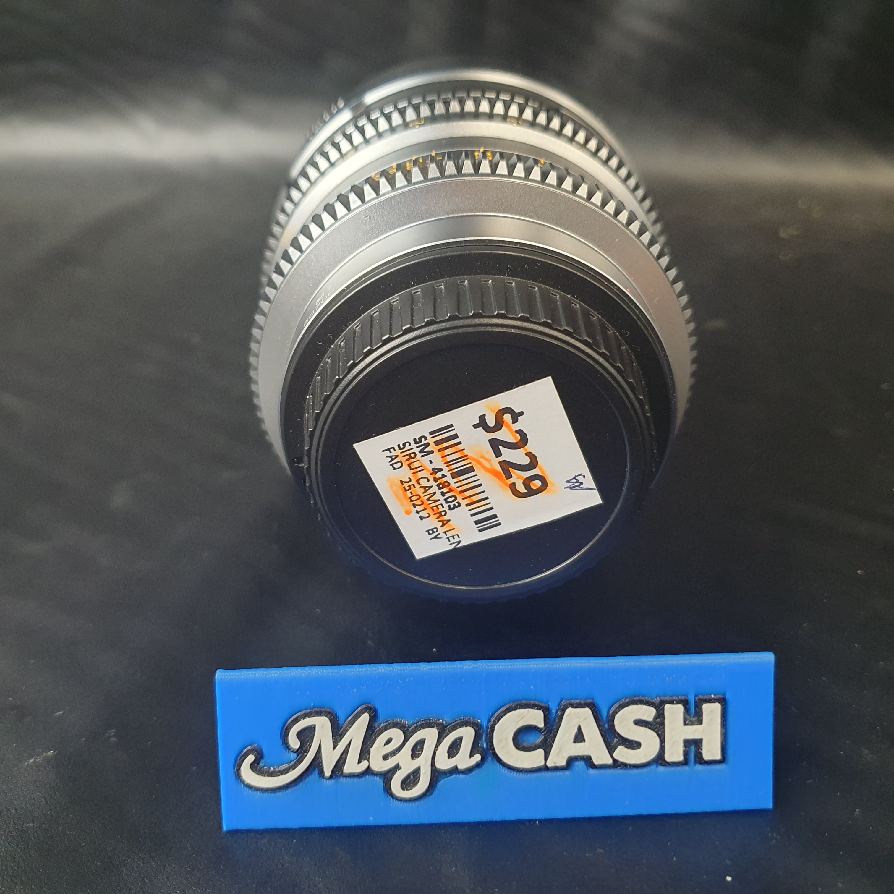 Sirui Night Walker 55mm T1.2 S35 Cine Lens (E-Mount, Silver) - Camera