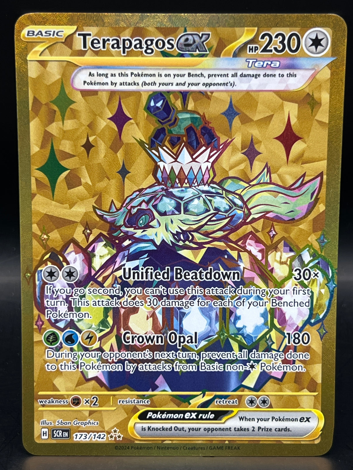 Terapagos EX 173/142 Stellar Crown